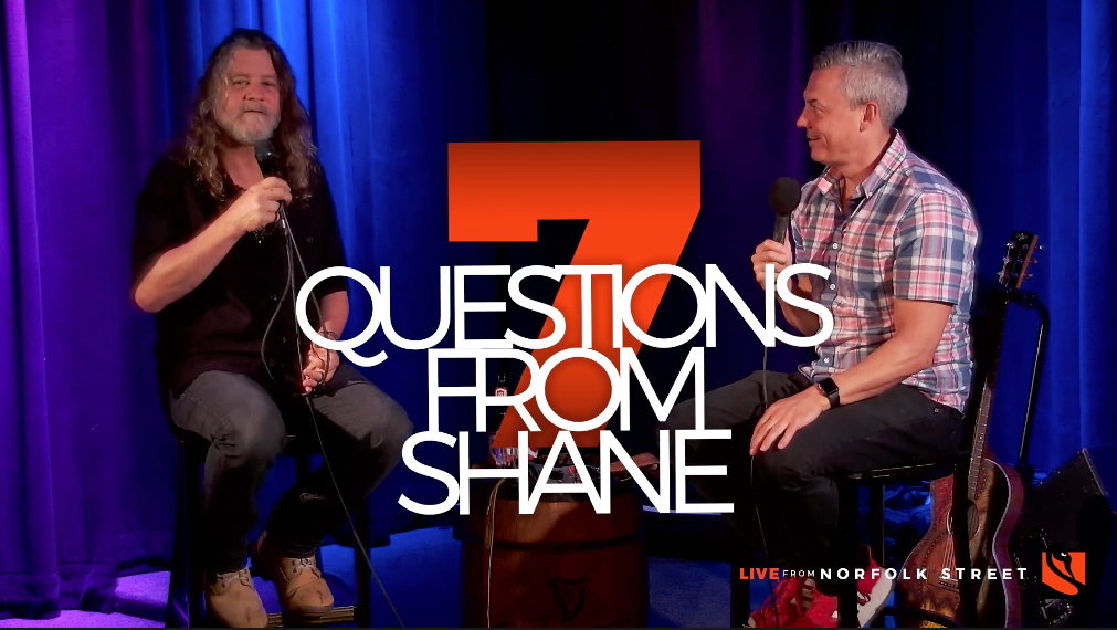 Walt Wilkins | 7 Questions from Shane – Live from Norfolk Street