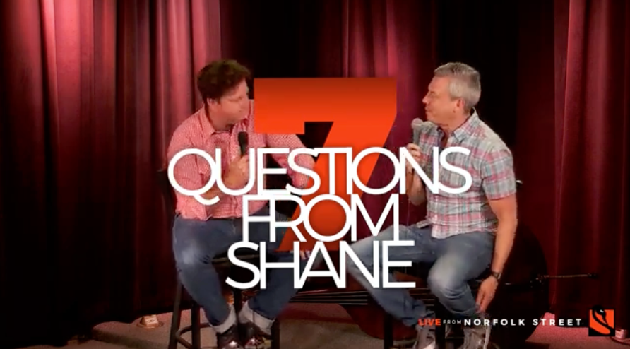 Abe Partridge | 7 Questions from Shane – Live from Norfolk Street