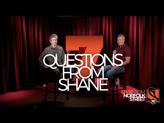 Colin Gilmore | 7 Questions from Shane – Live from Norfolk Street